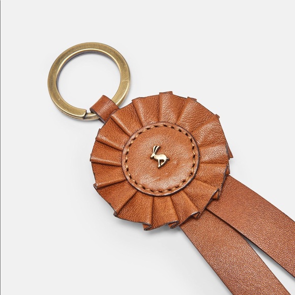 Joules | Accessories | New Coleford Leather Rosette Keyring | Poshmark
